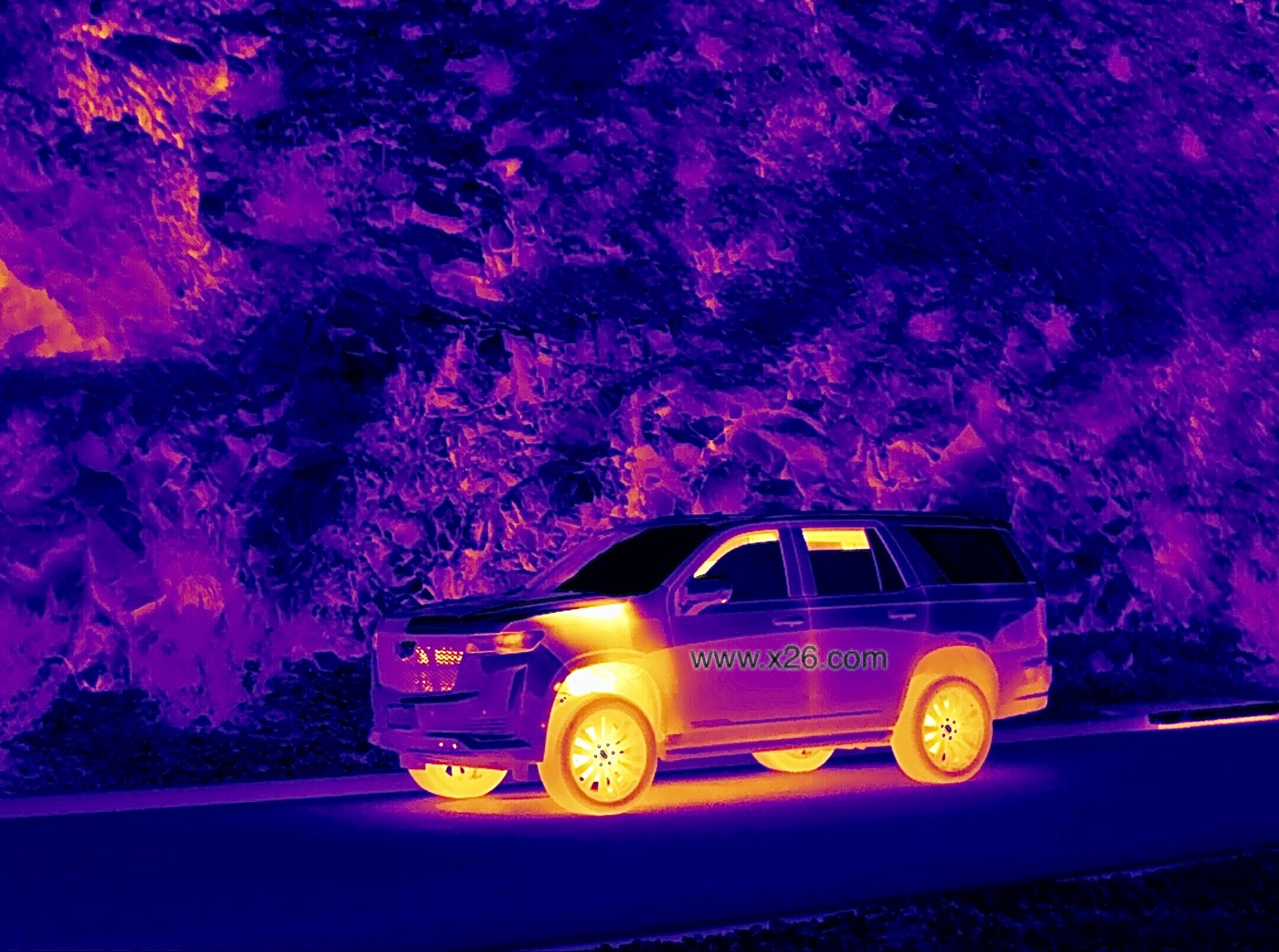 roof mounted thermal camera