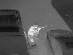 Drone thermal camera for UAS Eo/Ir gyrostabilized flir imaging SPI Corp