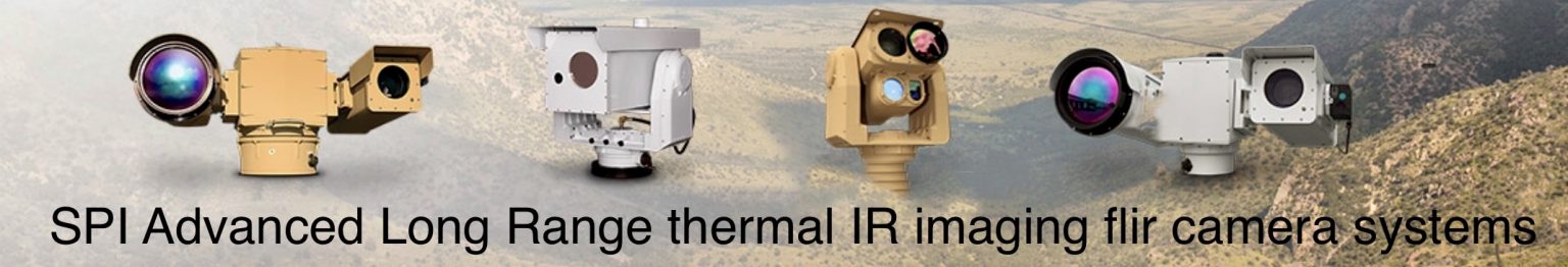 Long range thermal imaging cameras for security and surveillance