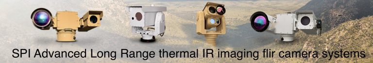 Long range thermal imaging cameras for security and surveillance