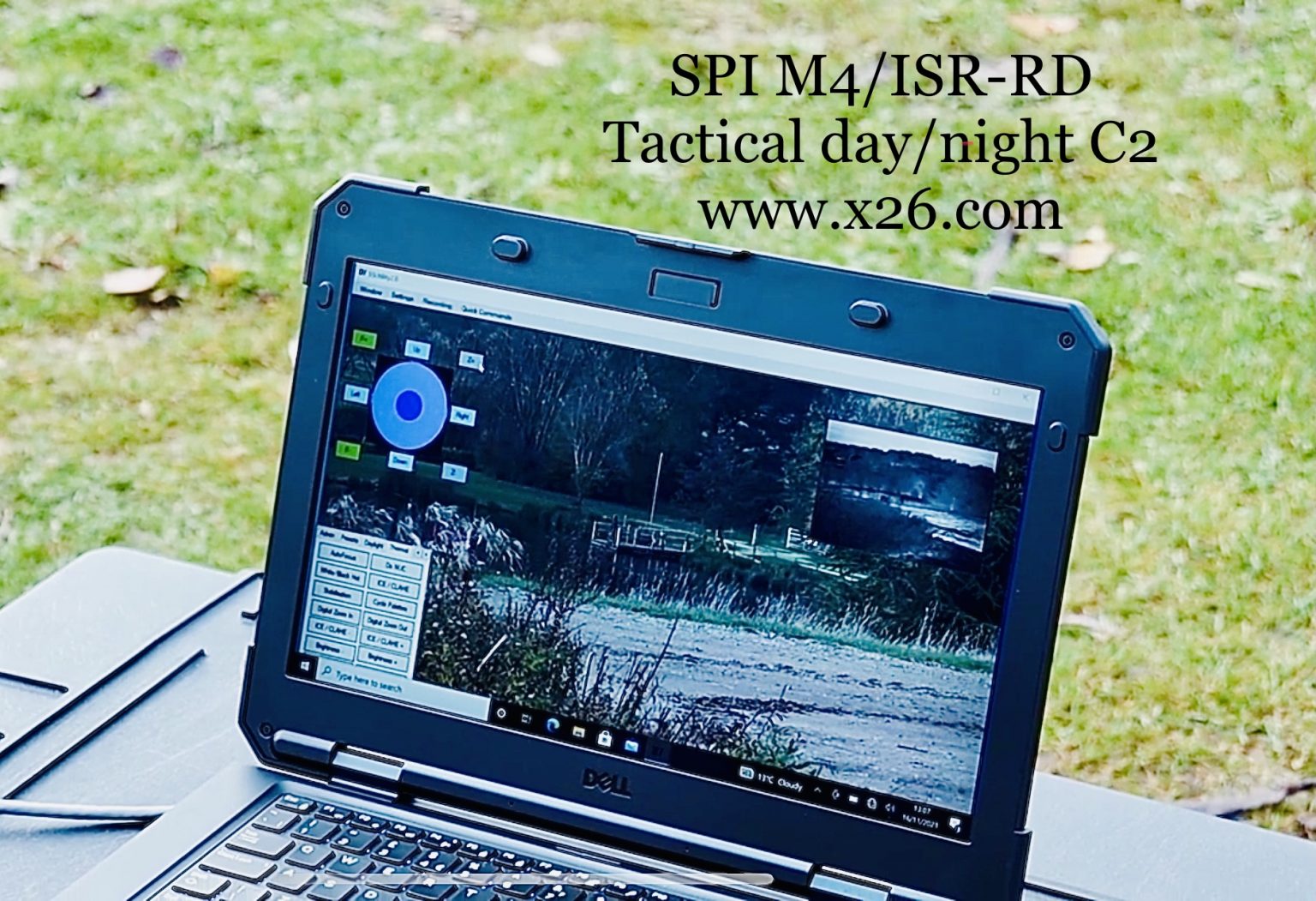 Long range rapid deployment EOIR ISR PTZ flir thermal security camera