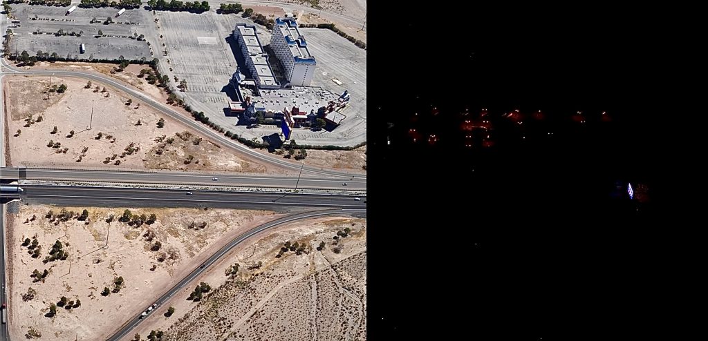 Color night vision for custom integration LLL CMOS camera